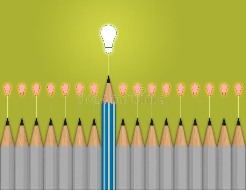 Creative Concept, Think Out of the Box Stock Illustration ...