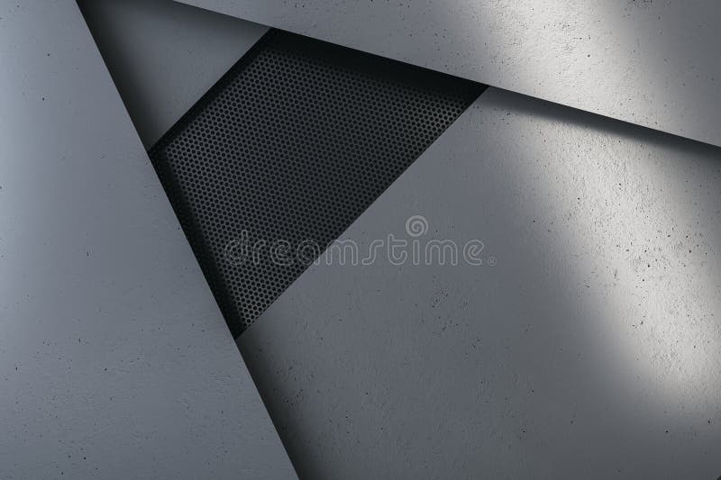 Creative Concrete Geometric Background Texture. Landing Page Concept ...