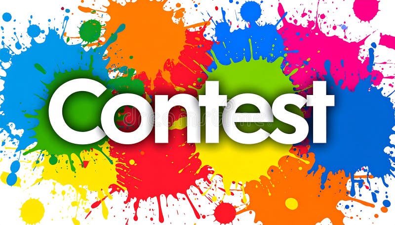 Creative Contest Announcement with Splash Ink Design – AI Generative ...