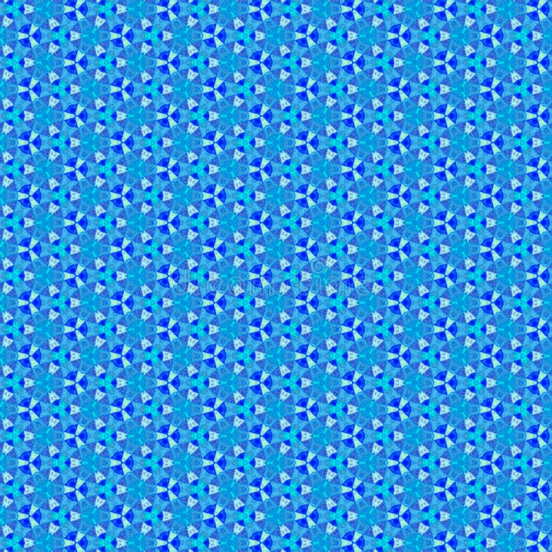 Creative Continuous Multicolored Pattern with Blue Triangles and Arrows ...