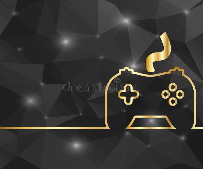Creative Controller. Art Illustration Template Background. for ...