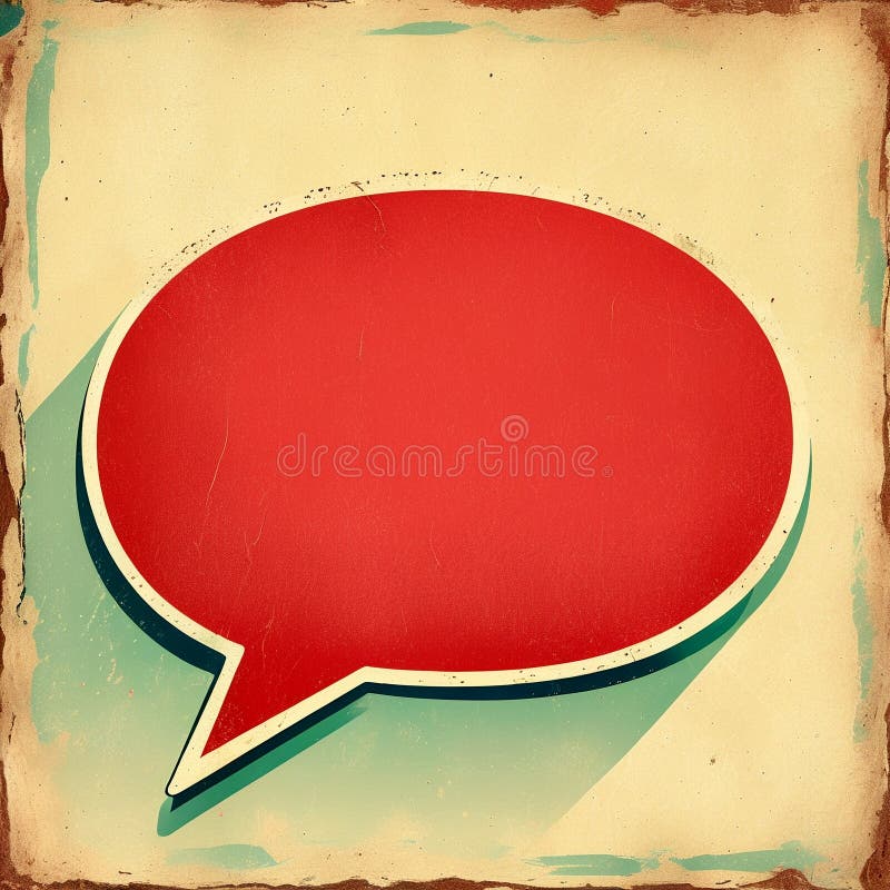 Creative Conversation Bubble Inviting Thoughts and Imagination Stock ...