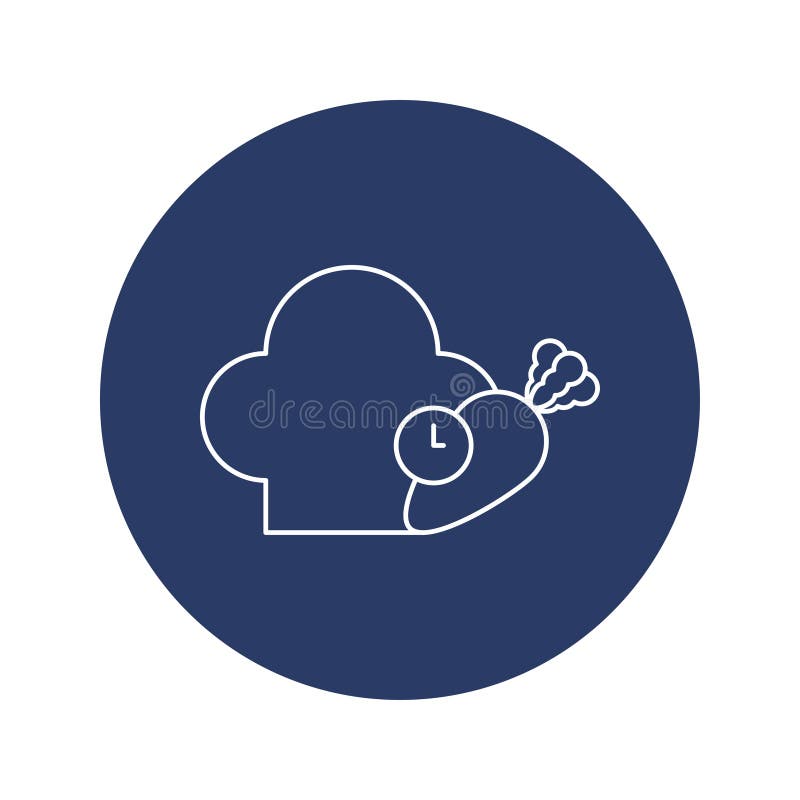 Creative Cooking Chef Icon Vector Stock Vector - Illustration of fork ...