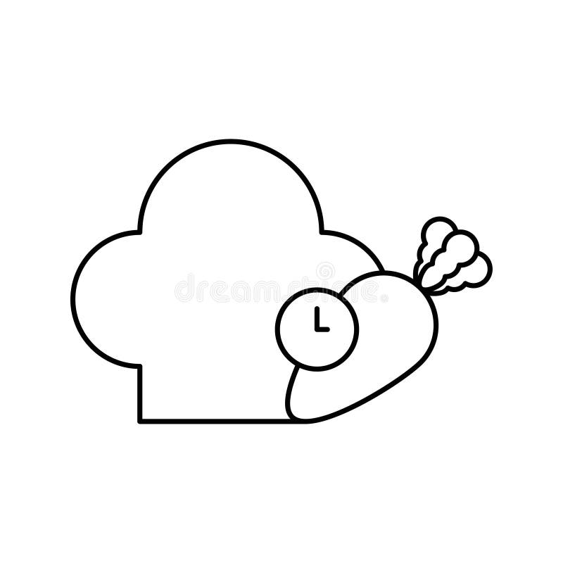 Creative Cooking Chef Icon Vector Stock Line Stock Vector ...