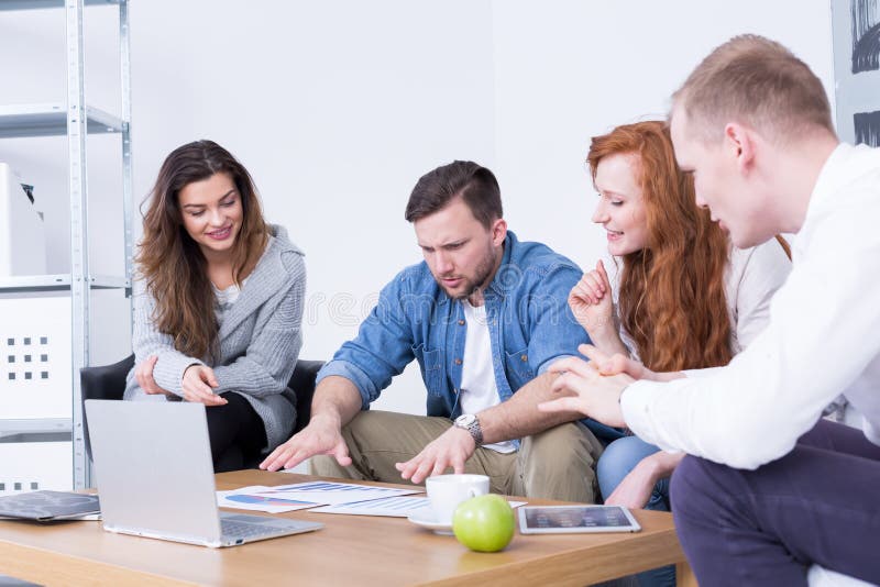 Creative Cooperation Can Be Fun Stock Photo - Image of creativity ...