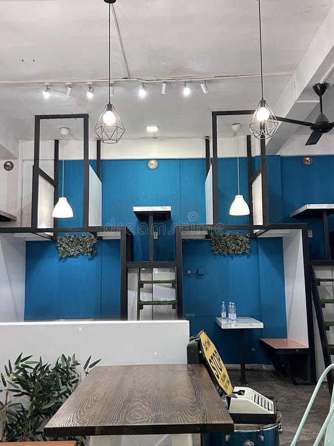 Creative Corners: Where Design Meets Comfort Stock Image - Image of ...