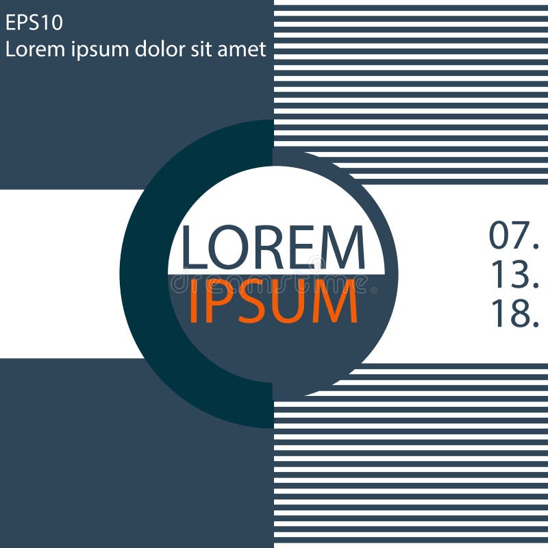 Creative Covers Design for the Event Banner, Modern Abstract Background ...