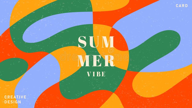 Creative Covers or Horizontal Posters in Modern Minimal Style Stock ...