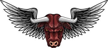 Winged Bull Logo Stock Illustrations – 27 Winged Bull Logo Stock ...
