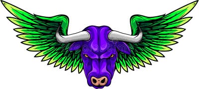 Winged Bull Logo Stock Illustrations – 27 Winged Bull Logo Stock ...