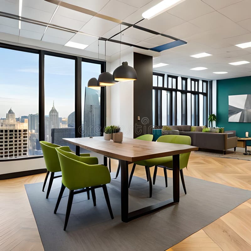 Creative, Coworking Space and Blueprints with Man, Woman and Teamwork ...