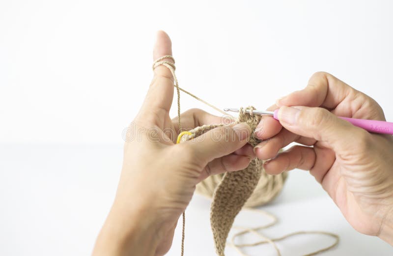 Creative Craft Work with Handmade Craftsmanship Skills of a Senior Lady ...