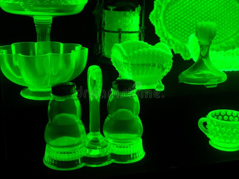 Creative Creations of Jade Crystal Utensils Stock Image - Image of ...