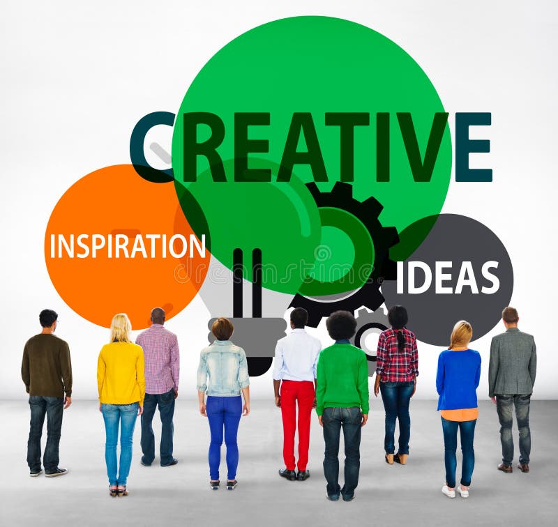 Creative Creativity Create Inspiration Ideas Concept Stock Photo ...