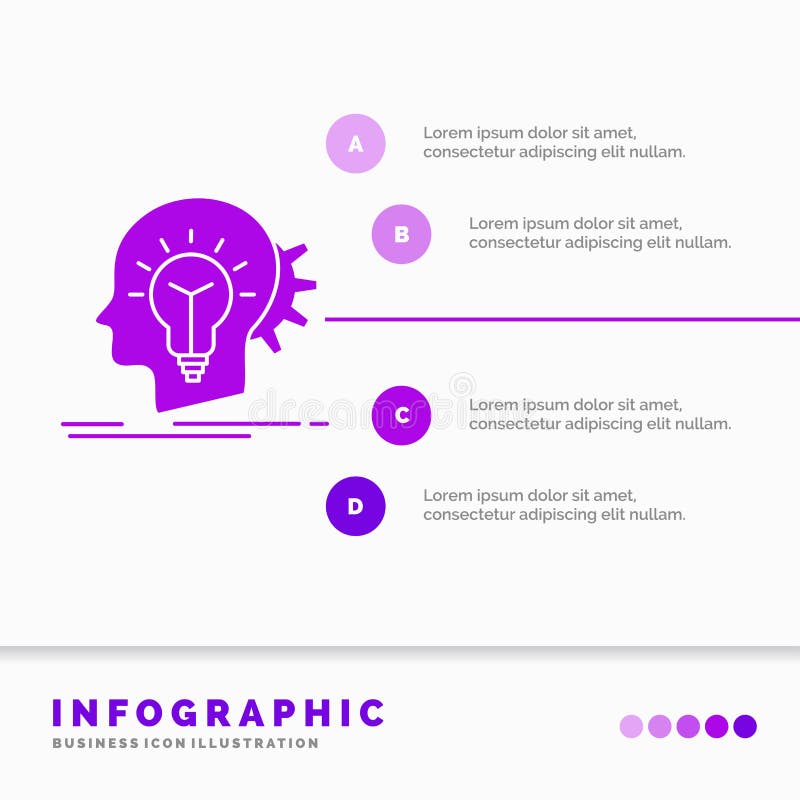 Creative, Creativity, Head, Idea, Thinking Infographics Template for ...