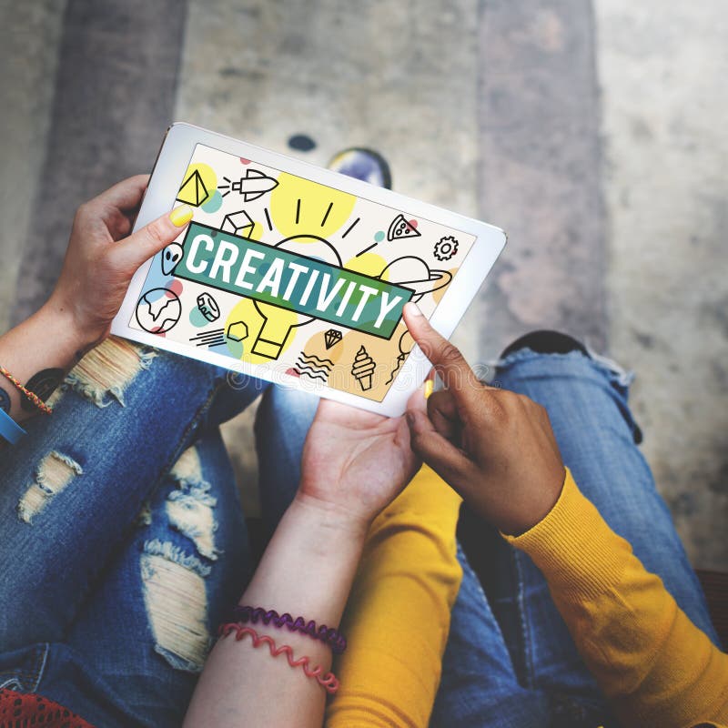 Creative Creativity Inspire Ideas Innovation Concept Stock Image ...
