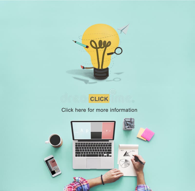 Creative Creativity Inspire Ideas Innovation Concept Stock Illustration ...
