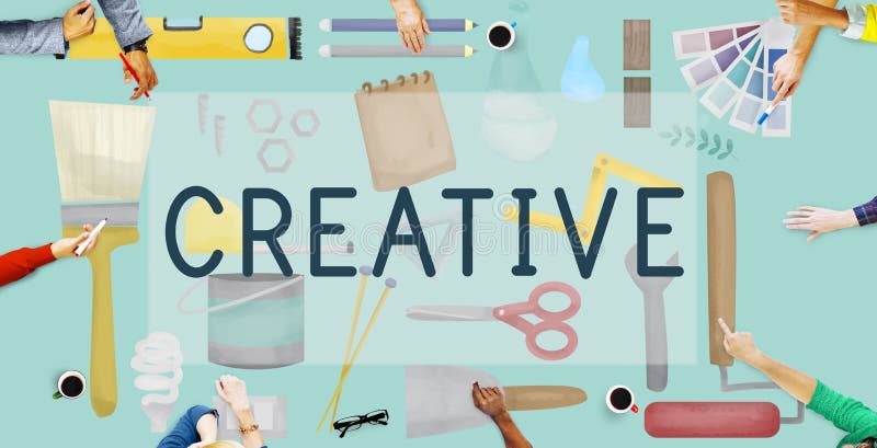Creative Creativity Inspire Ideas Innovation Concept Stock Image ...