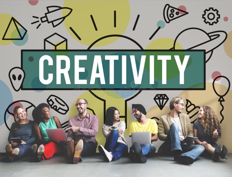 Creative Creativity Inspire Ideas Innovation Concept Stock Photo ...