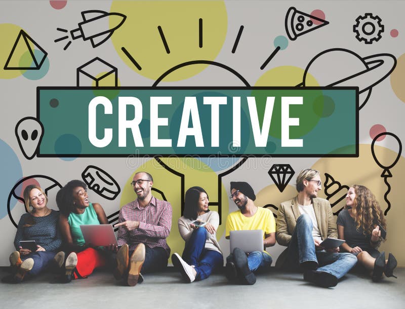 Creative Creativity Inspire Ideas Innovation Concept Stock Image ...