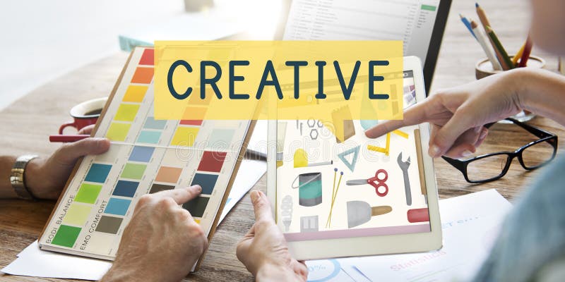 Creative Creativity Inspire Ideas Innovation Concept Stock Photo ...