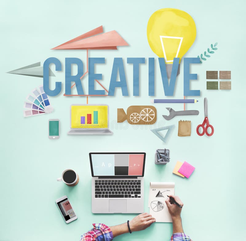 Creative Creativity Inspire Ideas Innovation Concept Stock Image ...