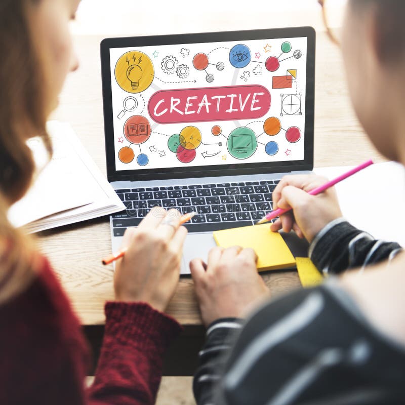 Creative Creativity Thinking Invention Concept Stock Photo - Image of ...