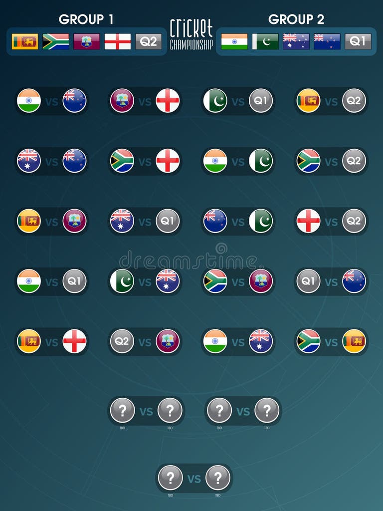 Match Schedule Layout Stock Illustrations – 258 Match Schedule Layout ...