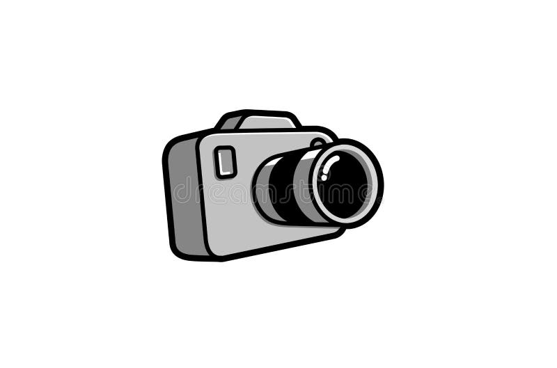 Creative Cute Camera Logo Design Symbol Vector Illustration Stock ...