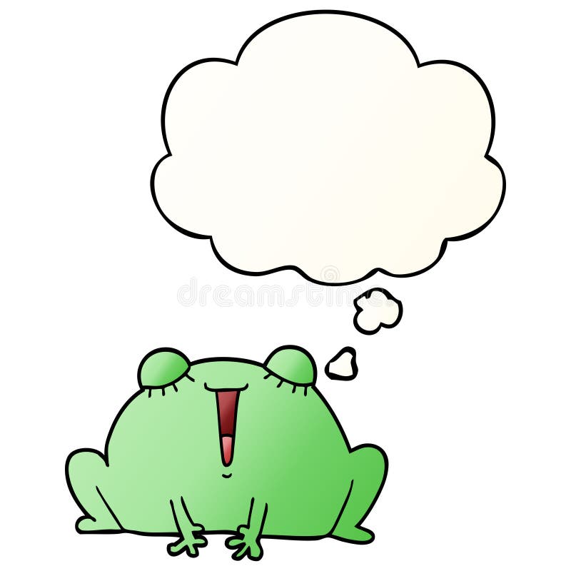 Frog Thinking Stock Illustrations – 450 Frog Thinking Stock ...