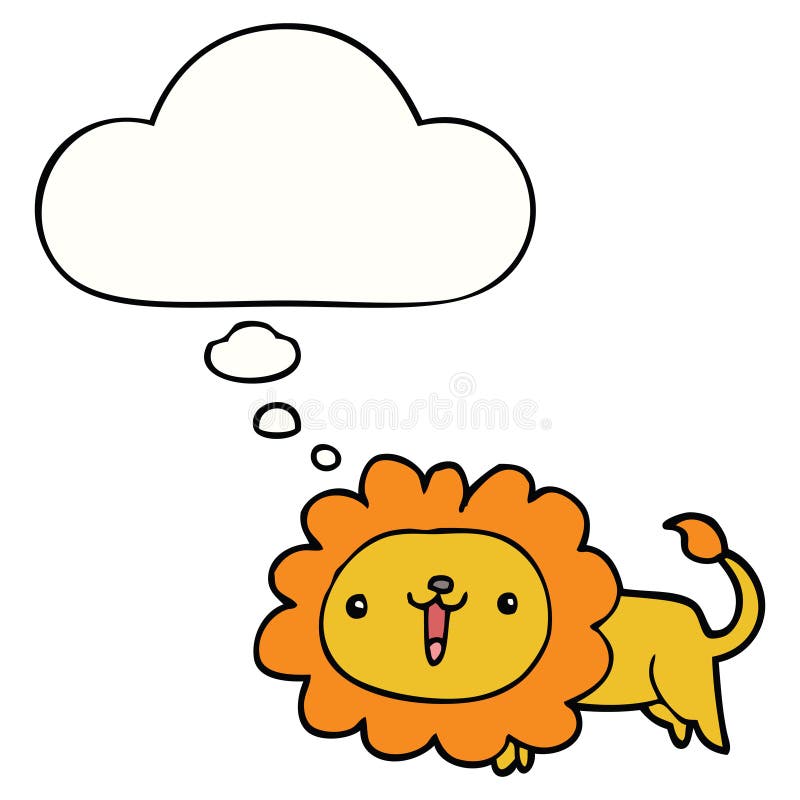 Lion Thinking Stock Illustrations – 462 Lion Thinking Stock ...