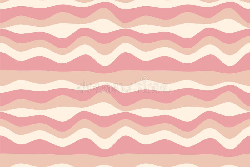 Creative Cute Squiggle Print with Colored Abstract Squiggles. Seamless ...