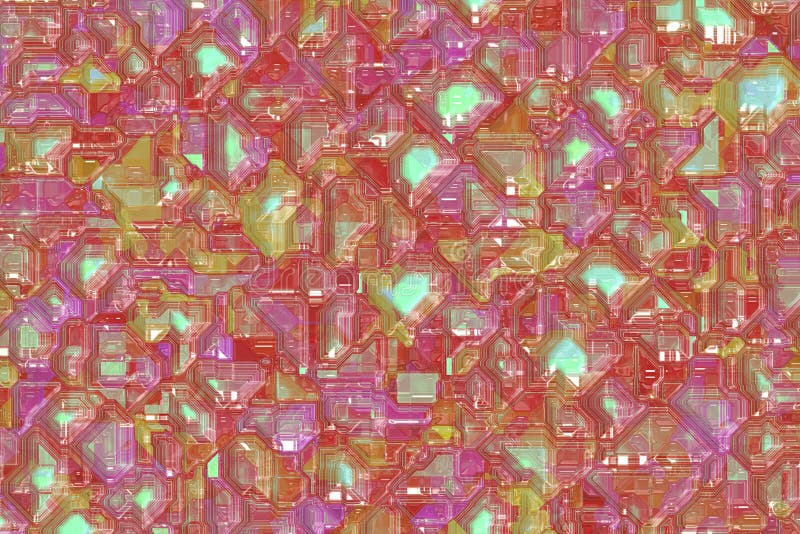 Creative Cybernetic Electronic Template Computer Art Texture ...