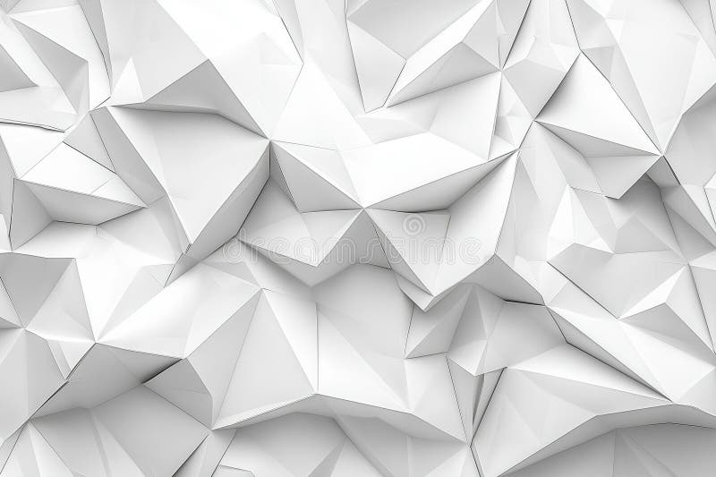 A Creative 3D Abstract White Background Showcasing Depth and ...