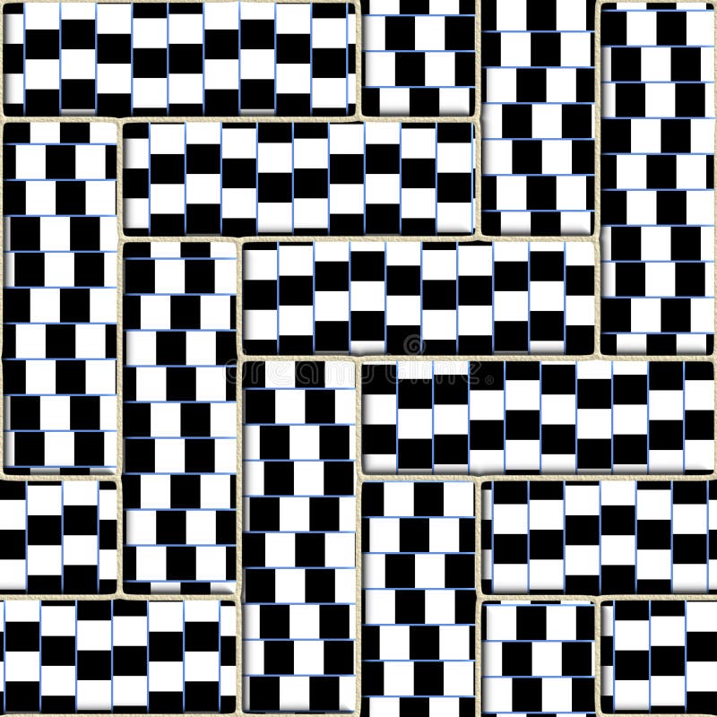 Creative 3d Checker Texture Stock Illustration - Illustration of ...