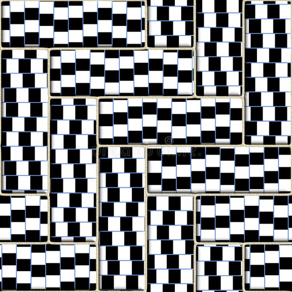 Creative 3d Checker Texture Stock Illustration - Illustration of ...