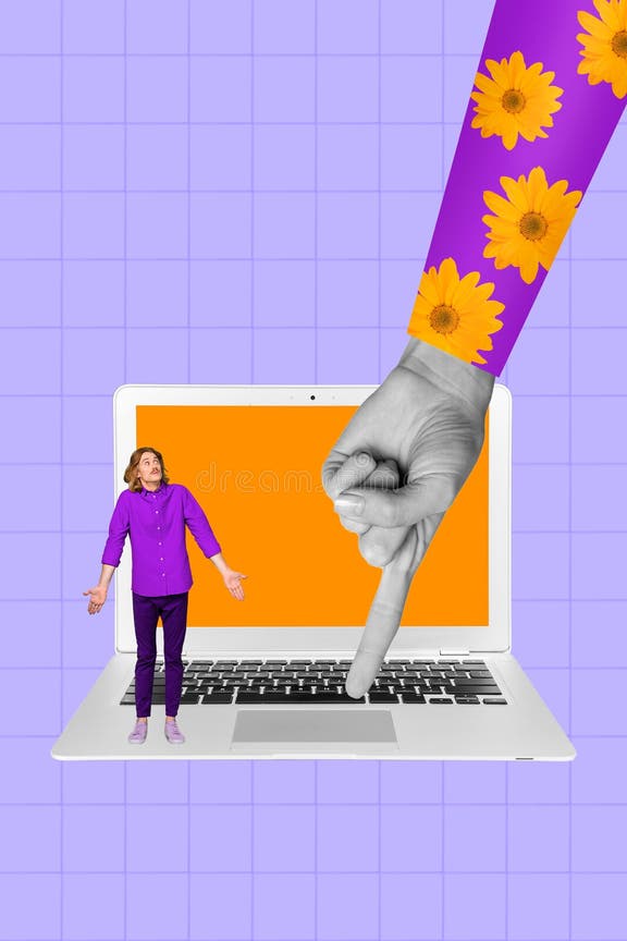 Creative 3d Photo Artwork Collage of Confused Guy Programmer Shrug ...