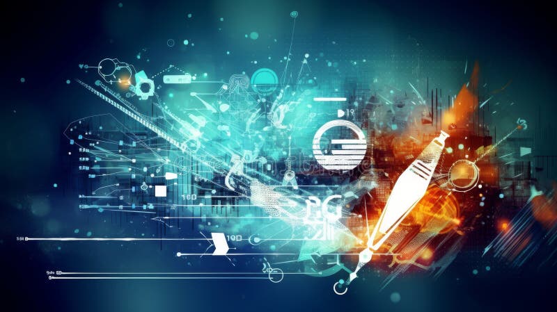 Creative Data Analytics Concept Stock Image - Image of analysis, graphs ...