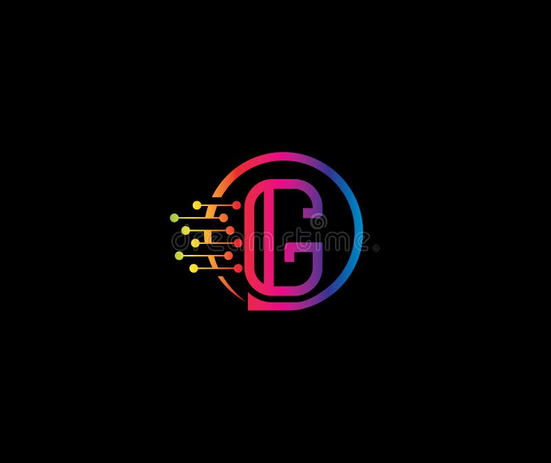 Creative Data Technology G Letter Modern Logo Design Company Concept ...