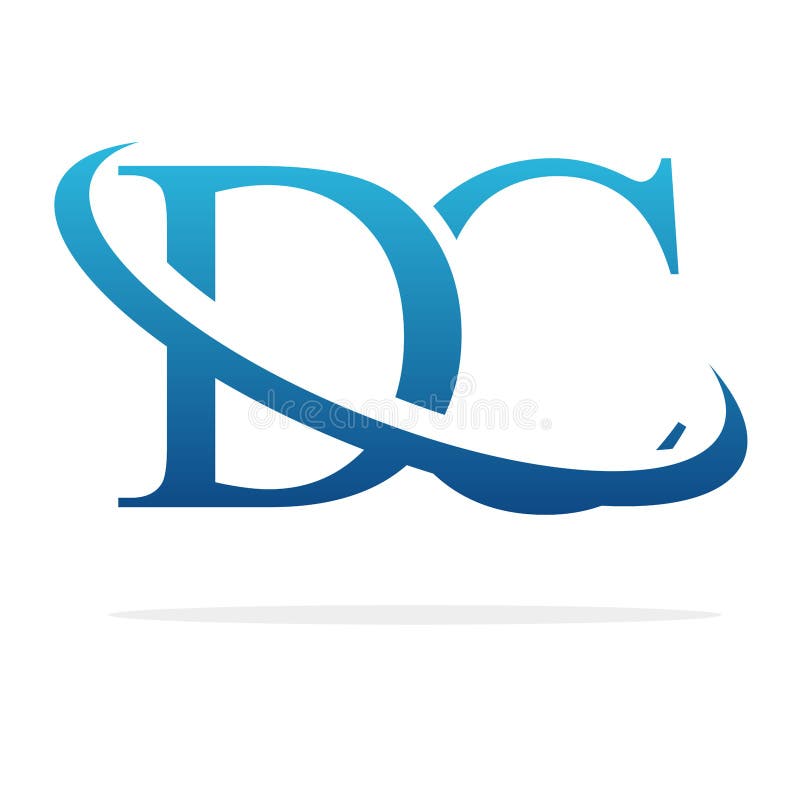 Creative DC Logo Icon Design Stock Vector - Illustration of concept ...