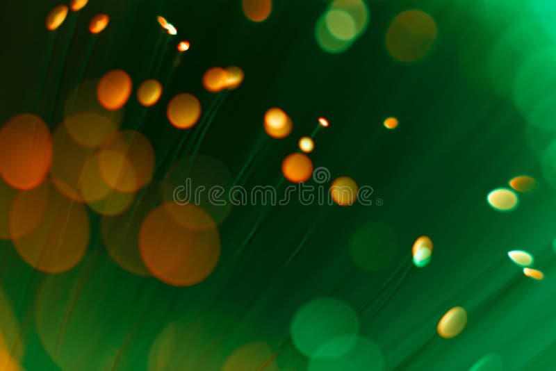 Abstract Optic Fiber Green Technology Concept Background Stock Photo ...