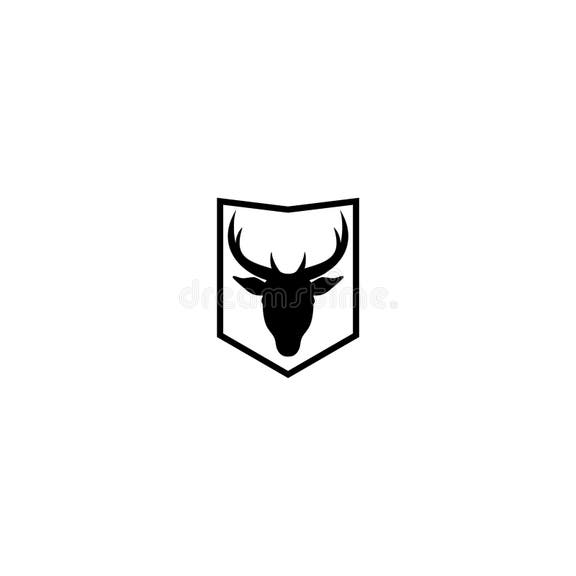 Creative Deer Shield Logo Stock Illustrations – 219 Creative Deer ...