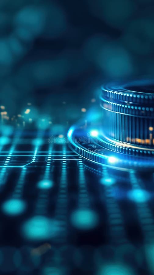 Creative Depiction of a Banking System with Futuristic Elements ...