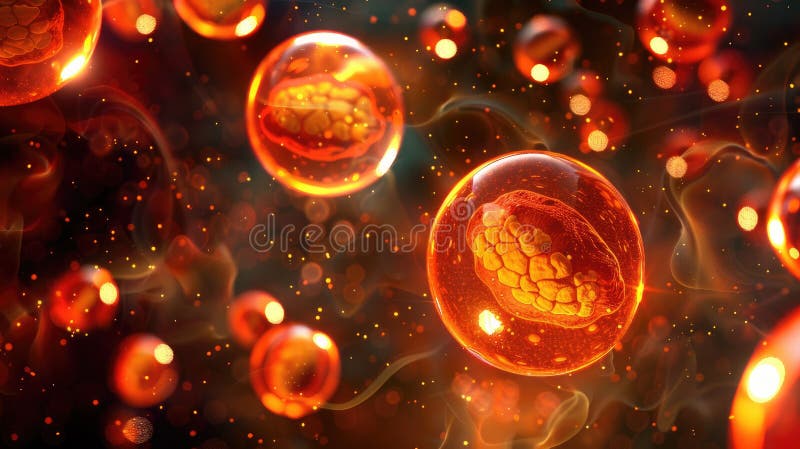 Creative Depiction of Embryonic Stem Cells in a Captivating Image. Ai ...