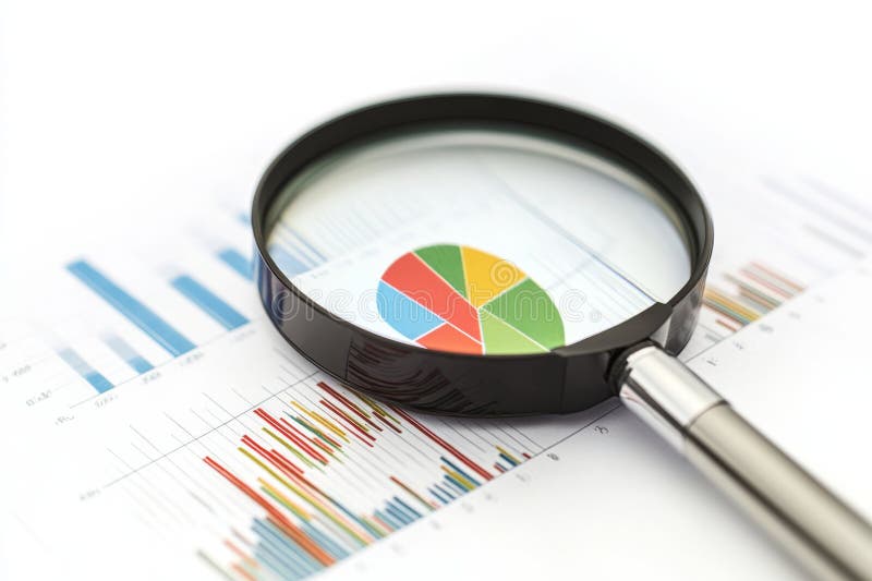Data Exploration through Charts Stock Illustration - Illustration of ...