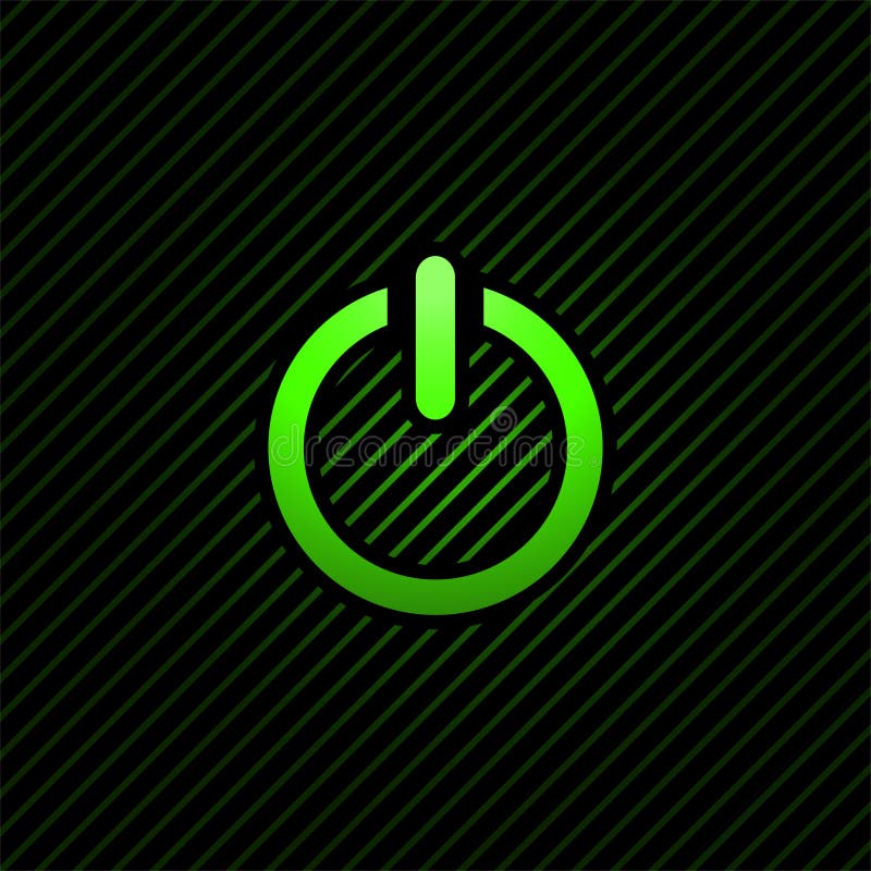 Creative Design of Activate Symbol Stock Vector - Illustration of start ...