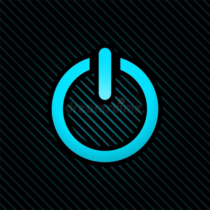 Design of activate symbol stock vector. Illustration of start - 211128235