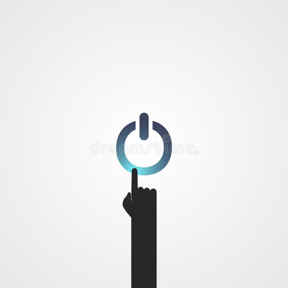 Creative Design of Activation Symbol Stock Vector - Illustration of ...