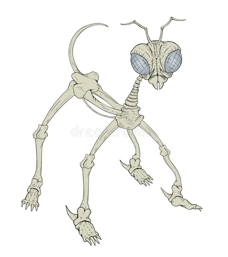 Alien dog design stock vector. Illustration of comic - 298420252