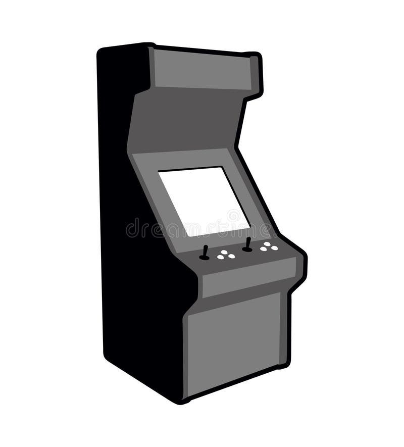 Creative Design of Arcade Machine Illustration Stock Vector ...